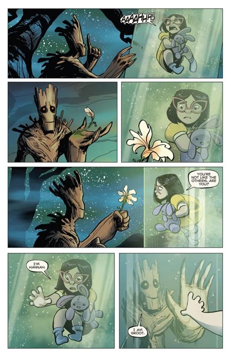 Groots Origin In Groot 6 2015 Rmarvel