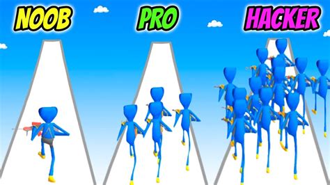 Poppy Huggy Run D NOOB Vs PRO Vs HACKER YouTube
