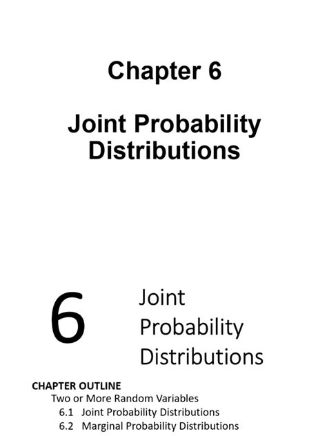 Joint Probability Function 111409 Pdf Probability Density Function Probability Distribution