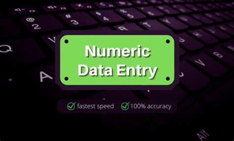 Do Numeric Data Entry By A1sifat Fiverr