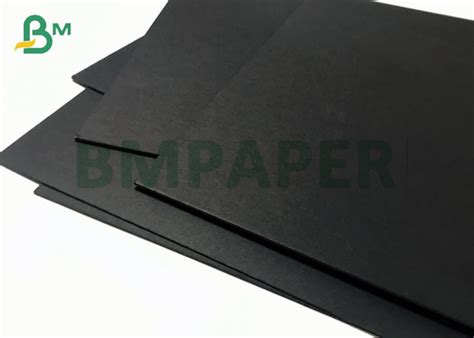 15mm 2mm Thick Laminated Full Black Cardstock Board Sheet For