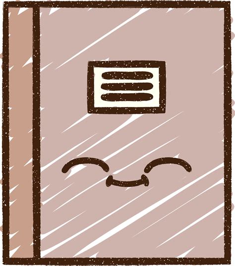 School Notebook Chalk Drawing 41146685 Png