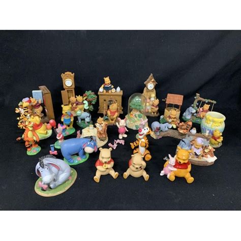 Collection Of 28 Assorted Winnie The Pooh Figures