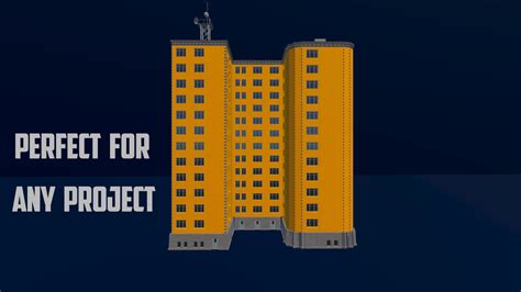 Versatile Building Kit 15 Medium Poly Models For Game Development