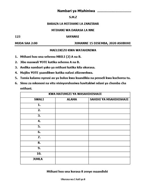 Sayansi Pdf