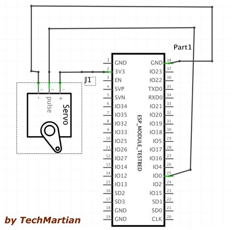 Interfacing Servo Motor With Esp32 Trybotics