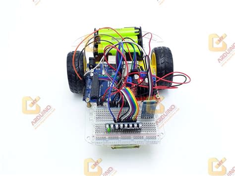โปรเจค Arduino รถหุ่นยนต์ Smartcar บังคับไร้สาย ควบคุมผ่านมือถือ ขาย Arduino อุปกรณ์ Arduino