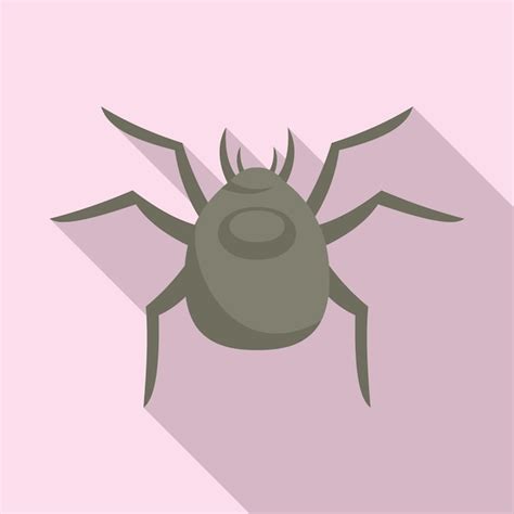 Premium Vector Spider Forest Bug Icon Flat Illustration Of Spider Forest Bug Vector Icon For
