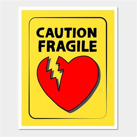 Caution Fragile By Akman Art Art Prints Caution