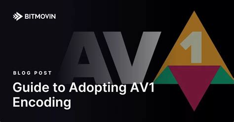 Guide To Adopting Av1 Encoding R Hypeurls