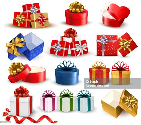 세트마다 색상화 기트프 박스 및 리본 전체적으로 자발적인 기부금으로 운영되는 유니세프는 160개 나뭇가지에 대한 스톡 벡터 아트 및 기타 이미지 Istock