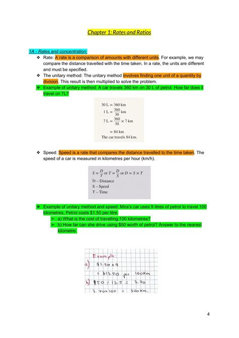 Complete Math Standard 2 Summary Mathematics Standard Year 12 Hsc