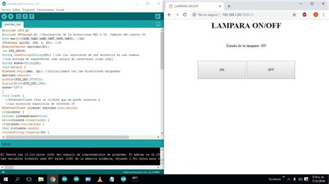Ingenieria De Sistemas Servidor Web Con Arduino