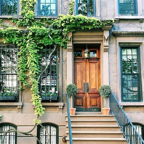 Pin By Sara M On Homes Brownstone Brooklyn Backyard New York
