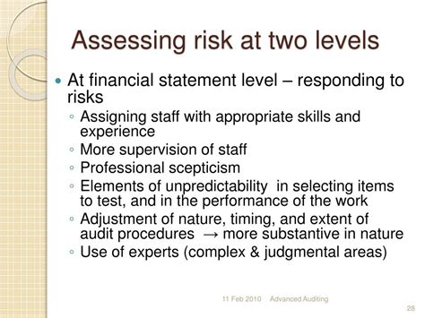 Ppt Advanced Auditing Powerpoint Presentation Free Download Id1449392