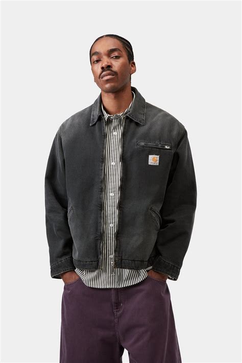 Carhartt Wip Og Detroit Jacket Black Official Online Store