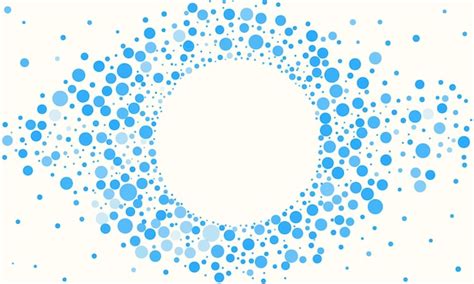 premium vector abstract blue random dots background creative vector