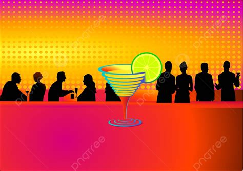 Cocktail And Bar Cocktail Restaurant Drink Vector Cocktail Restaurant