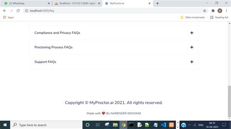 Github Narender Rk10myproctorai Ai Based Smart Online Examination