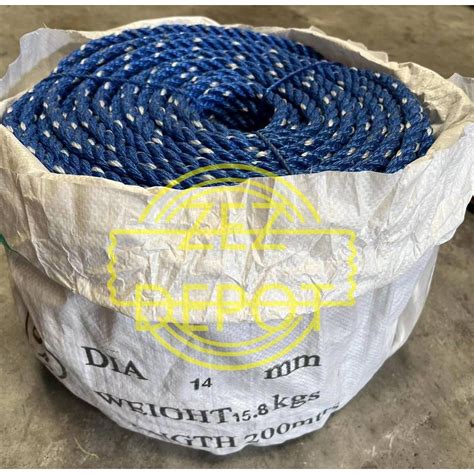 （per Roll）nylon Rope 14mm X 200 Meters High Quality And Durable Shopee Philippines