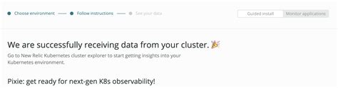Deploy New Relics Kubernetes Integration With Pixie Amazon Eks Workshop