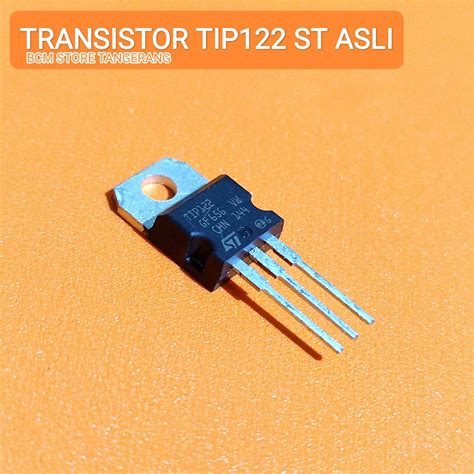 TRANSISTOR TIP122 TIP 122 ST ASLI Lazada Indonesia
