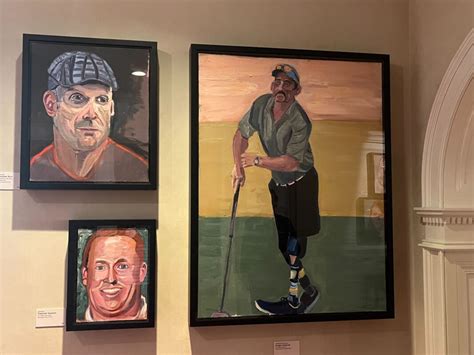 President George W Bushs ‘portraits Of Courage Exhibit Now Open At