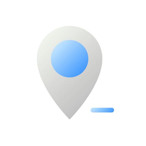 remove pin from map flat gradient two color ui icon unpin location