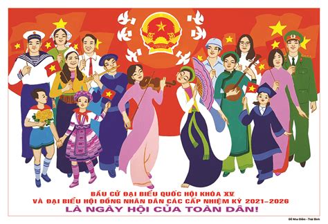 Giới Thiệu Tranh Cổ động Tuyên Truyền Cuộc Bầu Cử đại Biểu Quốc Hội