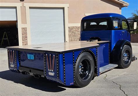 A Mid Engined White Coe Flatbed Pickup Built Without Compromise En