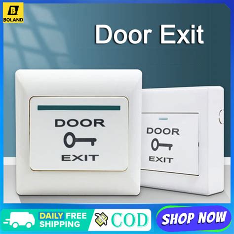 boland door exit button release push switch for access control system