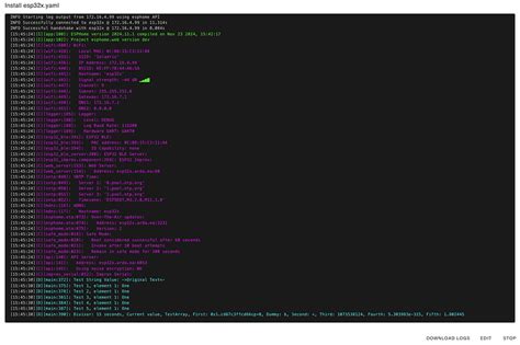 Printing String Array Values Through Loggerlog Inconsistent Results