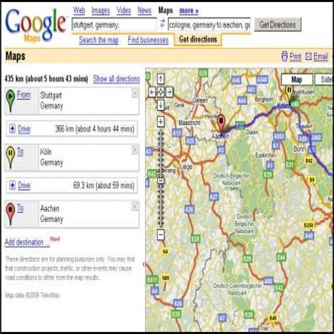 Classic Mapquest Driving Directions And Maps