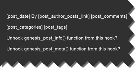 3 Ways To Remove Post Meta And Post Info Links