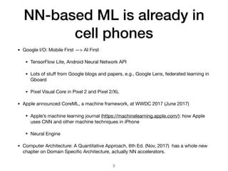 open source nn frameworks on cellphones | PPT