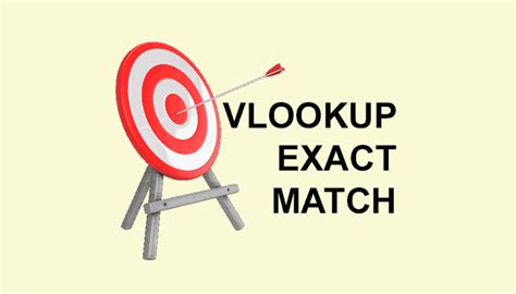VLOOKUP Exact Match Excel Function Tutorial TheSmartMethod Com