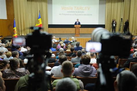 Vasile Tarlev Portret De Candidat Bani Md