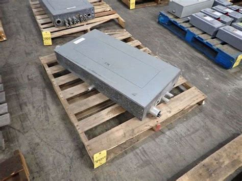 Square D Panelboard With Circuit Breakers Yellow Tag Auctions