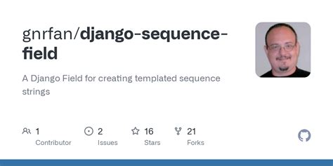 Github Gnrfandjango Sequence Field A Django Field For Creating