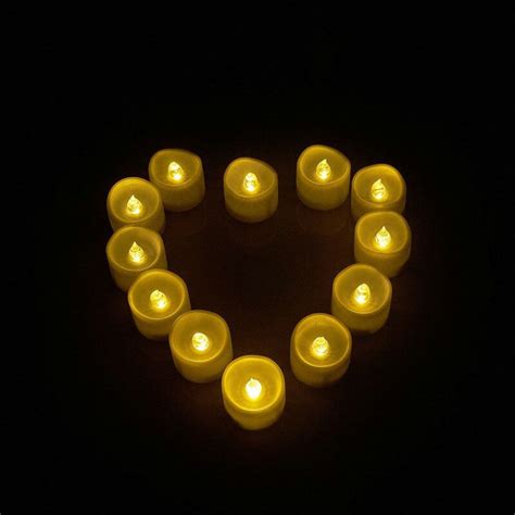 300 개몫 깜박이는 물결 모양 차 빛 W타이머 배터리 작동 Led 양초 Tealight 웨딩 크리스마스 홈 교회 바 장식