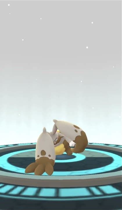 Pokemon Go Evolving Bunnelby Into Diggersby Pokemongo Evolution