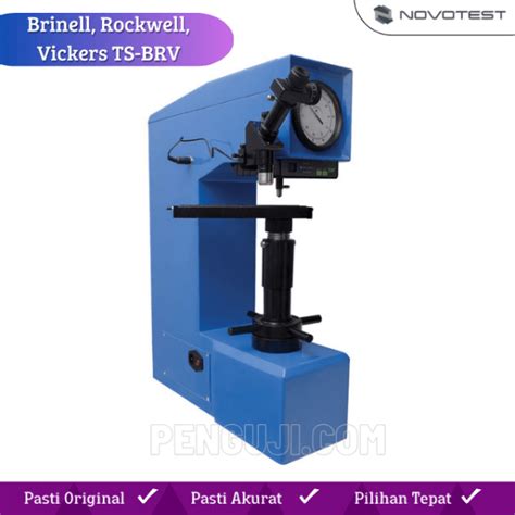 Brinell Rockwell Vickers Hardness Tester Novotest Ts Brv Penguji Indonesia