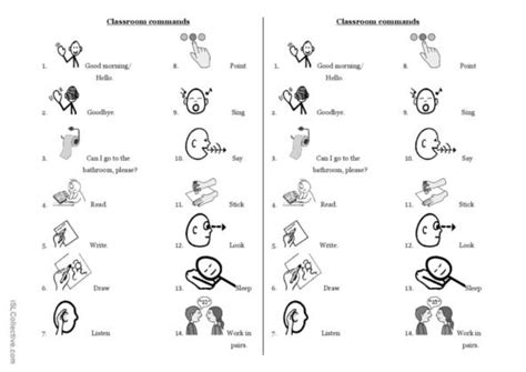 297 Commands English Esl Worksheets Pdf And Doc
