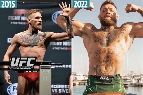Conor Mcgregor Shows Off Insane Seven Year Body Transformation As Ufc