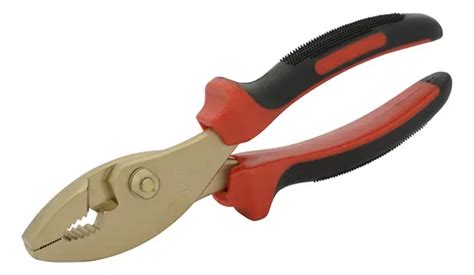 Pinza De Bronce Aluminio Antichispa Con Mango Bimaterial De Envío Gratis