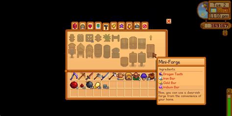 Stardew Valley How To Get Mini Forge
