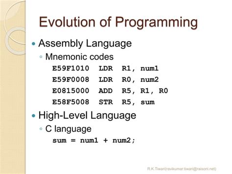 risc vs cisc harvard v s van neumann pptx programming languages computing