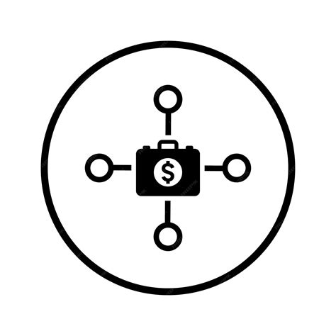Premium Vector Business Network Icon Vector Graphics
