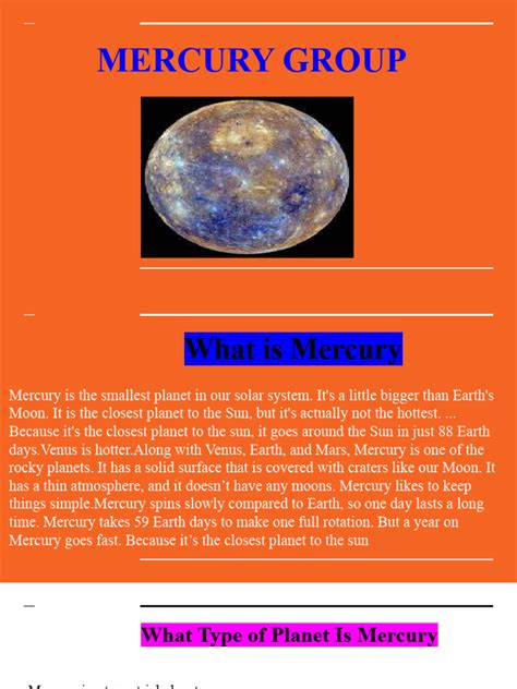 Mercury Group Assignment Pdf