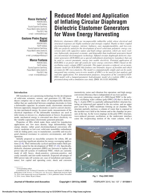 Pdf Reduced Model And Application Of Inflating Circular Diaphragm